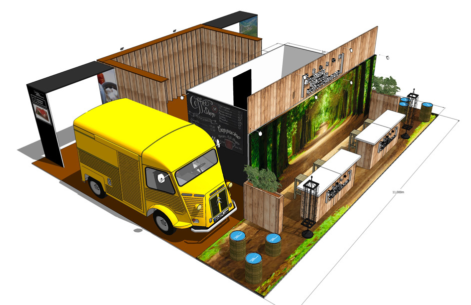 Stands pour le Salon de l’Agriculture : région Nouvelle-Aquitaine – PdB